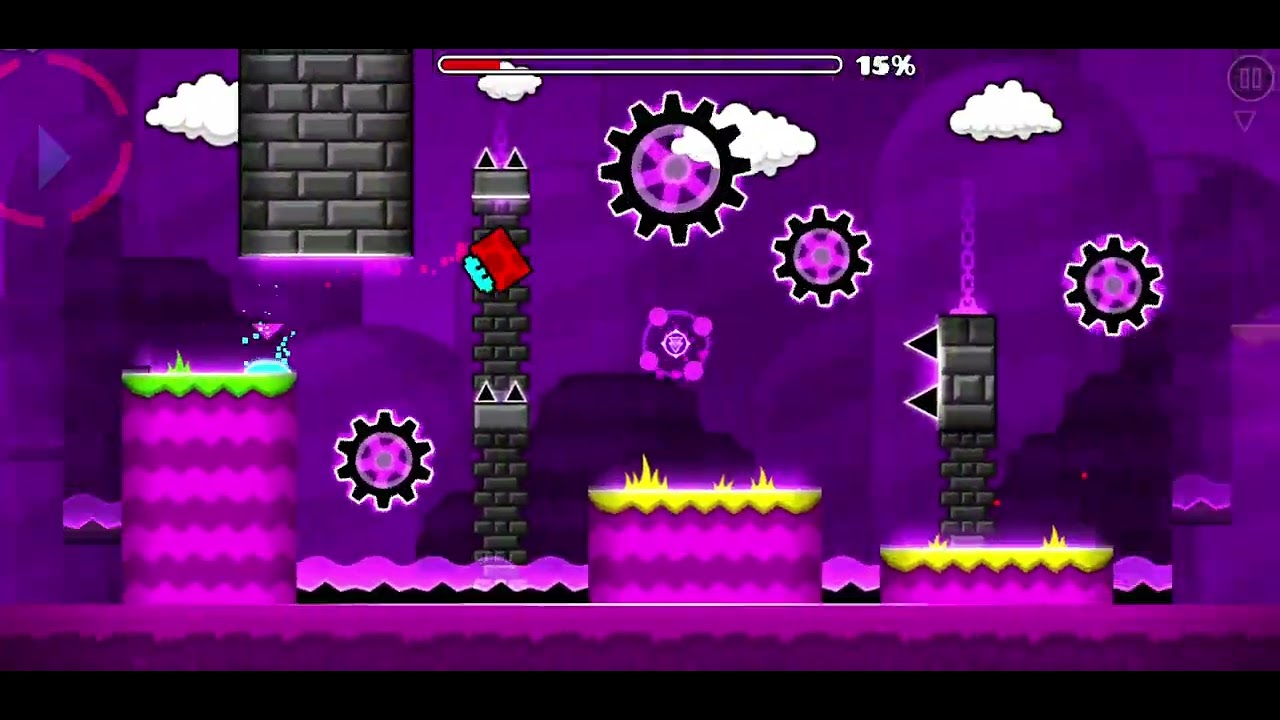 Active geometry dash Lunar - YouTube