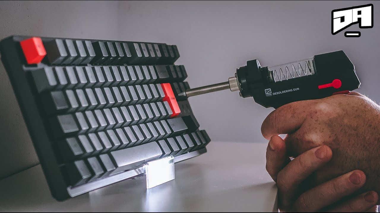 Durgod K320 Mods (with desolder) - YouTube