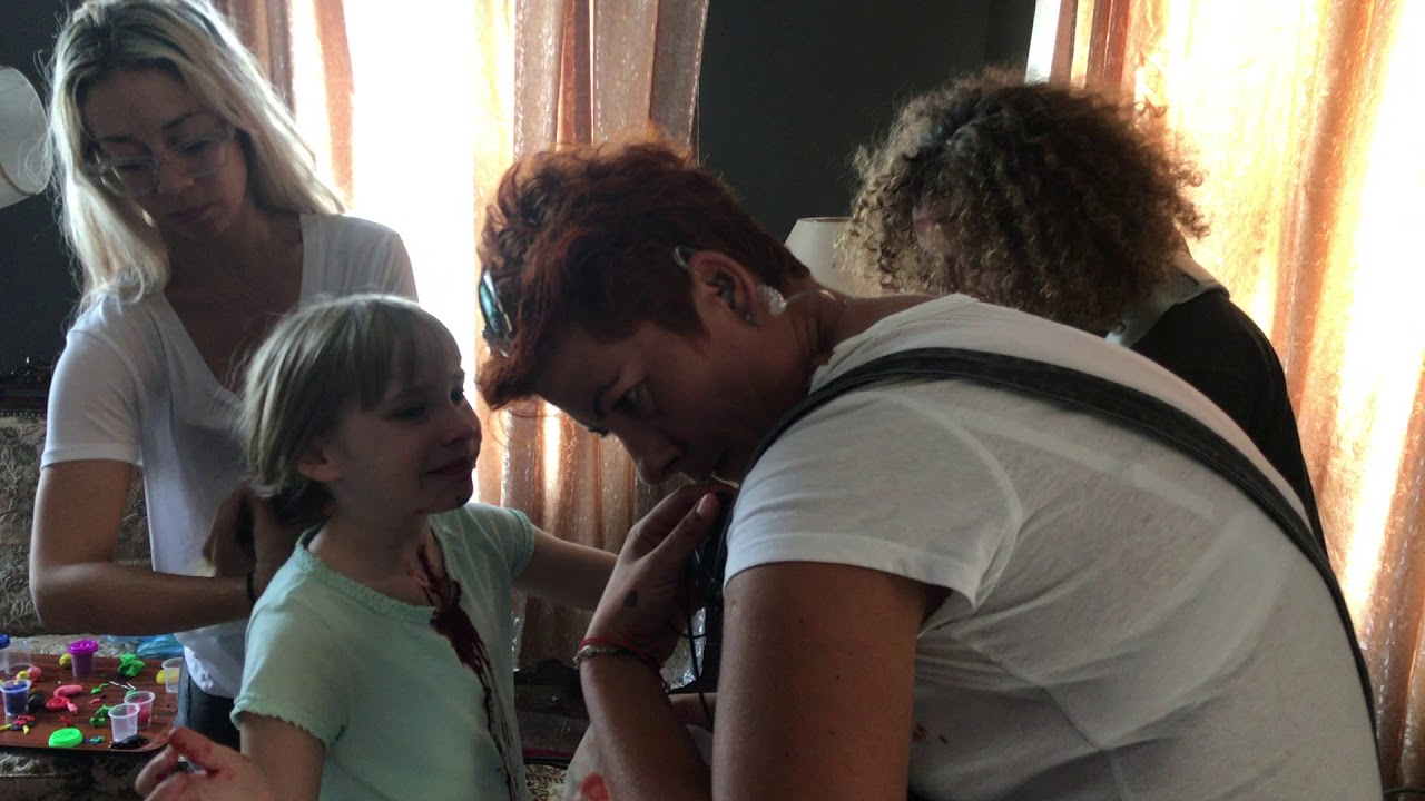 Opal Littleton / Dark Light BTS / Bring on the Blood FX Makeup - YouTube