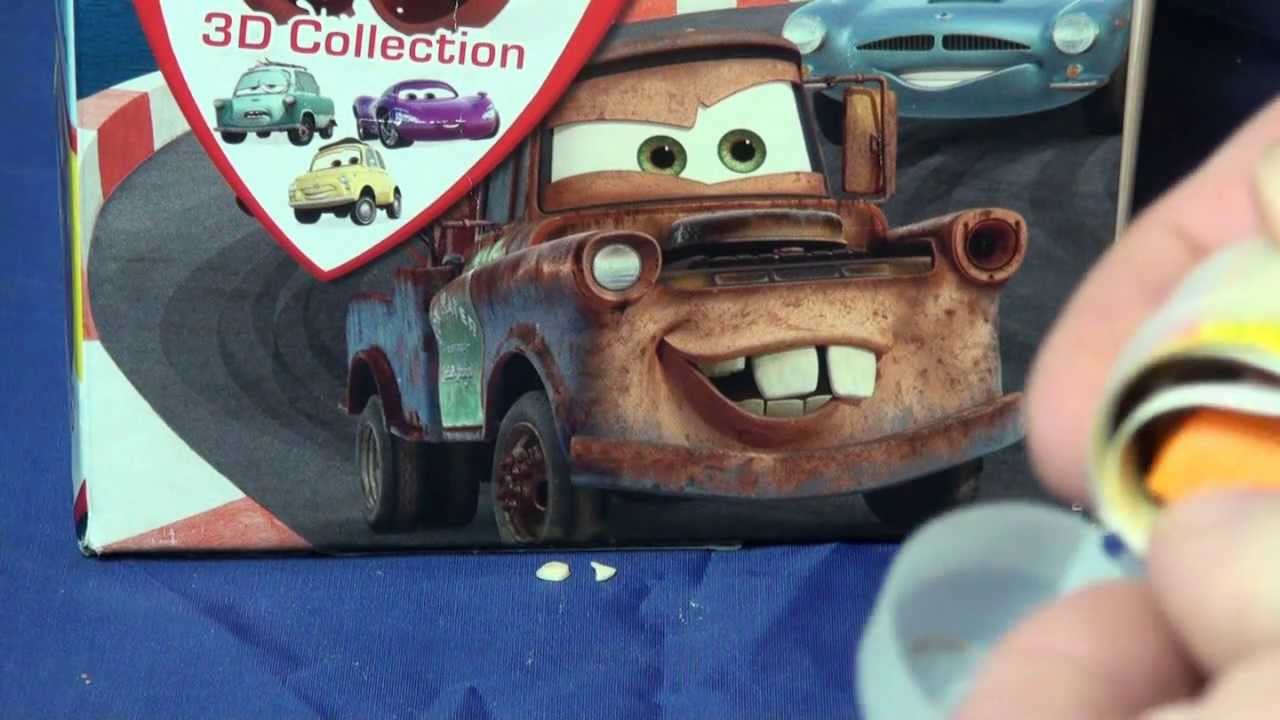 Cars Surprise Eggs by Zaini: Disney Pixar Cars - YouTube