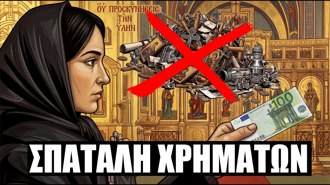 ΣΤΑΜΑΤΗΣΤΕ ΝΑ ΤΟ ΑΓΟΡΑΖΕΤΕ ΑΥΤΟ ΣΤΗΝ ΕΚΚΛΗΣΙΑ! ΤΑ ΧΡΗΜΑΤΑ ΣΑΣ ΠΑΝΕ ...