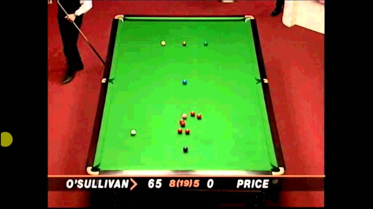 Ronnie O' Sullivan Fastest 147 in History - 5 minutes 20 seconds 1997 ...