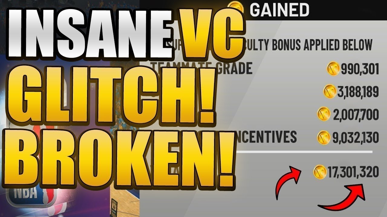 Fastest VC Glitch/Method 50K VC nba2k20 ( MUST WATCH ) - YouTube