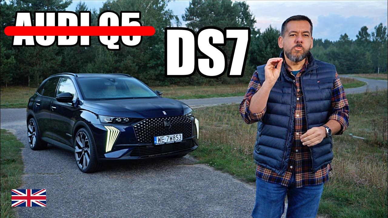 DS7 E-Tense 4x4 360 - French Audi (ENG) - Test Drive and Review - YouTube