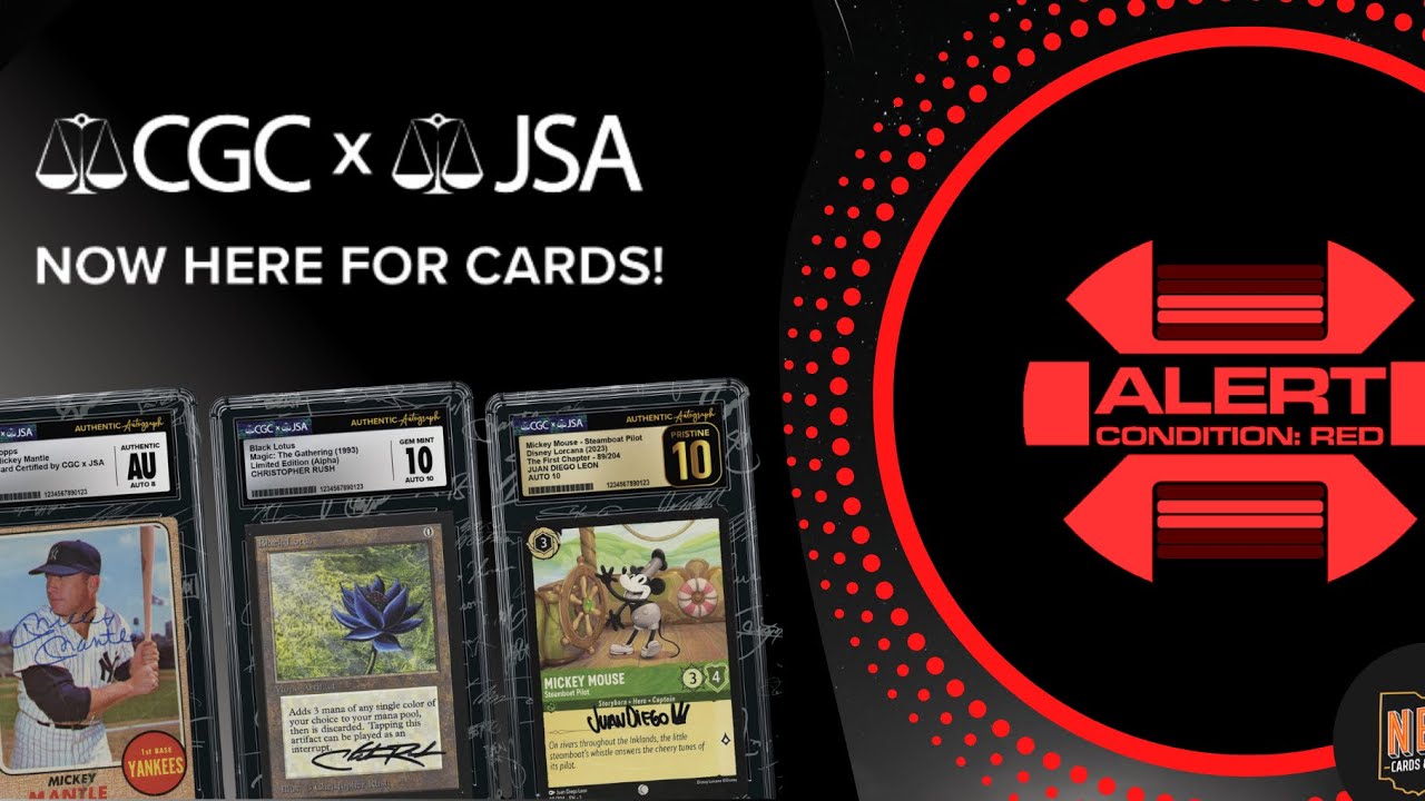 CGC x JSA pricing and details revealed. - YouTube