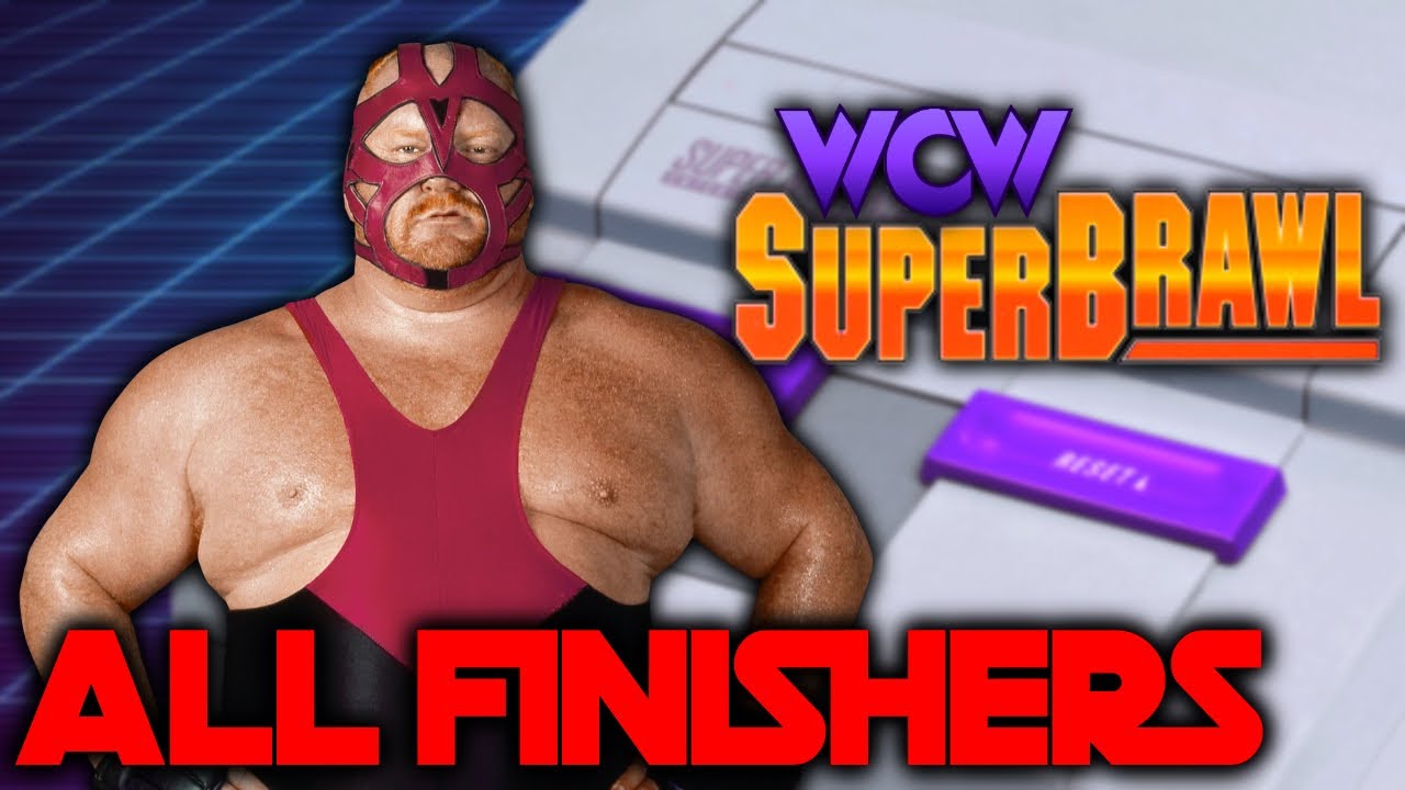 WCW Superbrawl Wrestling (SNES) All Finishers - YouTube