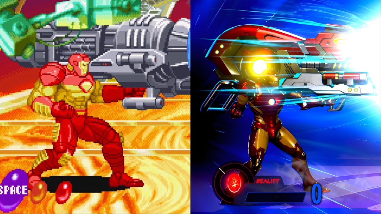 EVOLUTION OF "PROTON CANNON" IN MARVEL VS CAPCOM GAMES - YouTube