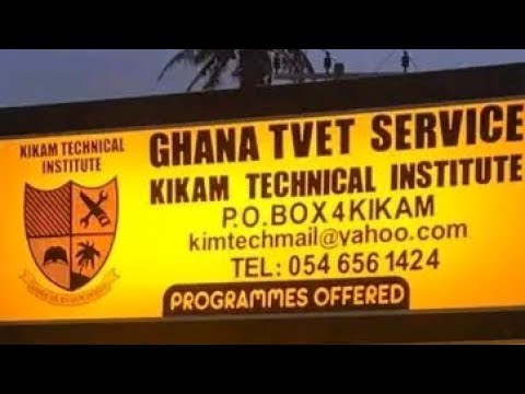 Why @Kikam Technical Institute.The School Master has spoken as we were ...