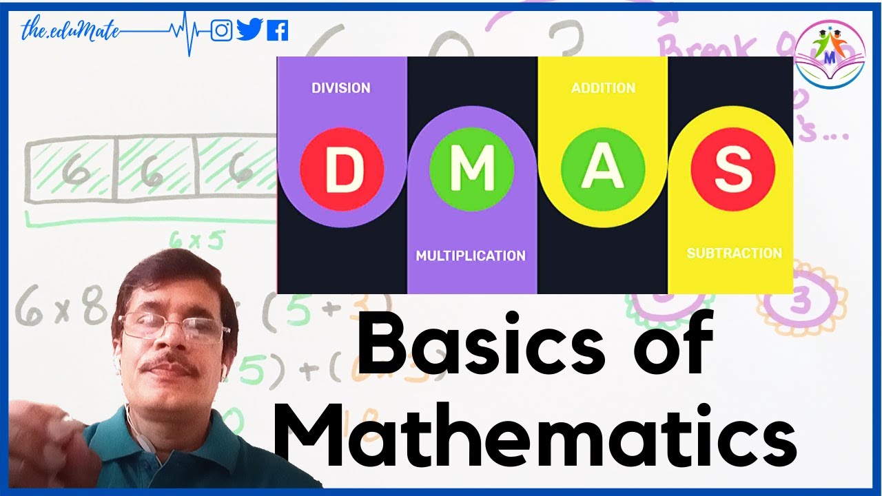 DMAS Rule | Basics of Mathematics | Class 3 - 8 - YouTube