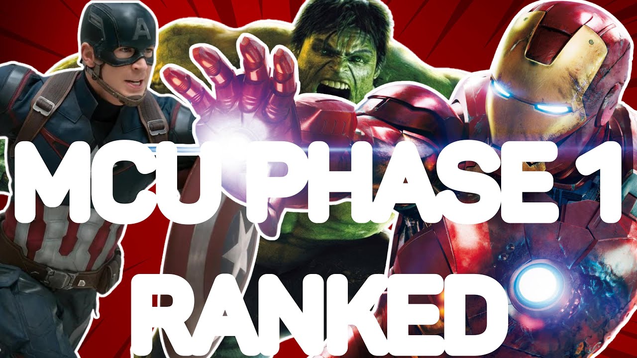 MCU PHASE 1 RANKED - YouTube