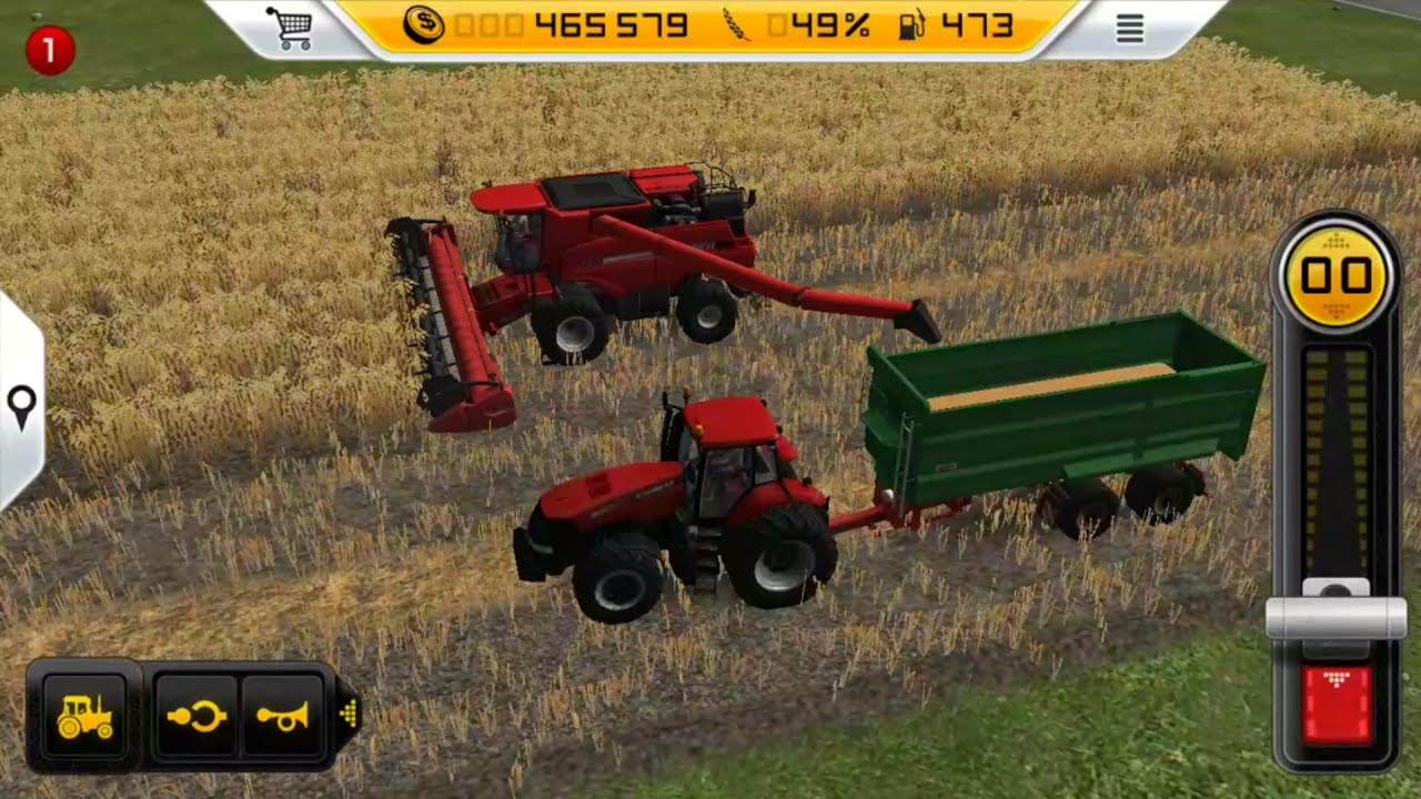 Fs14 farming simulatör 2014 / buğday hasadına devam - wheat harvest ...