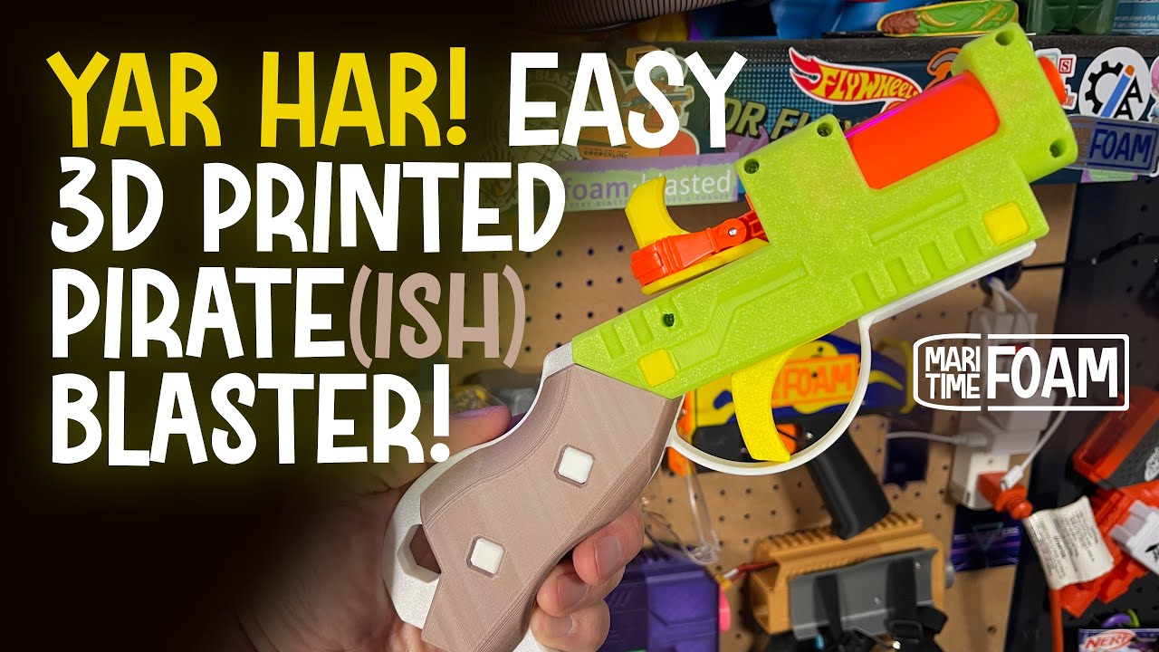 Feel like a pirate with the X-Shot Micro Reshell 2 from GenCoMegaWerks ...