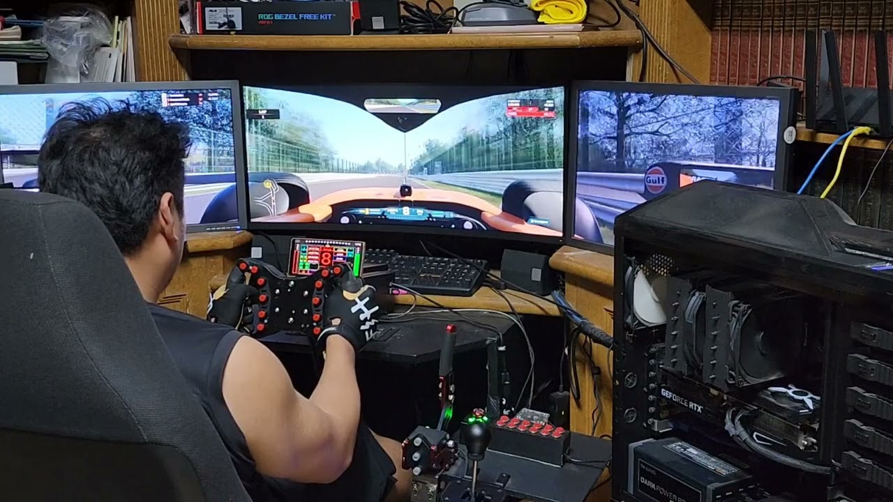 F1 2021 tested with Simagic Alpha Ultimate Direct Drive - YouTube