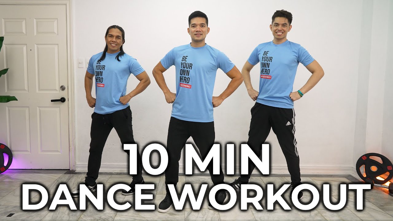 FUN 10 MIN DANCE Workout | Easy to Follow | Fitness Heroes | FH#058 ...