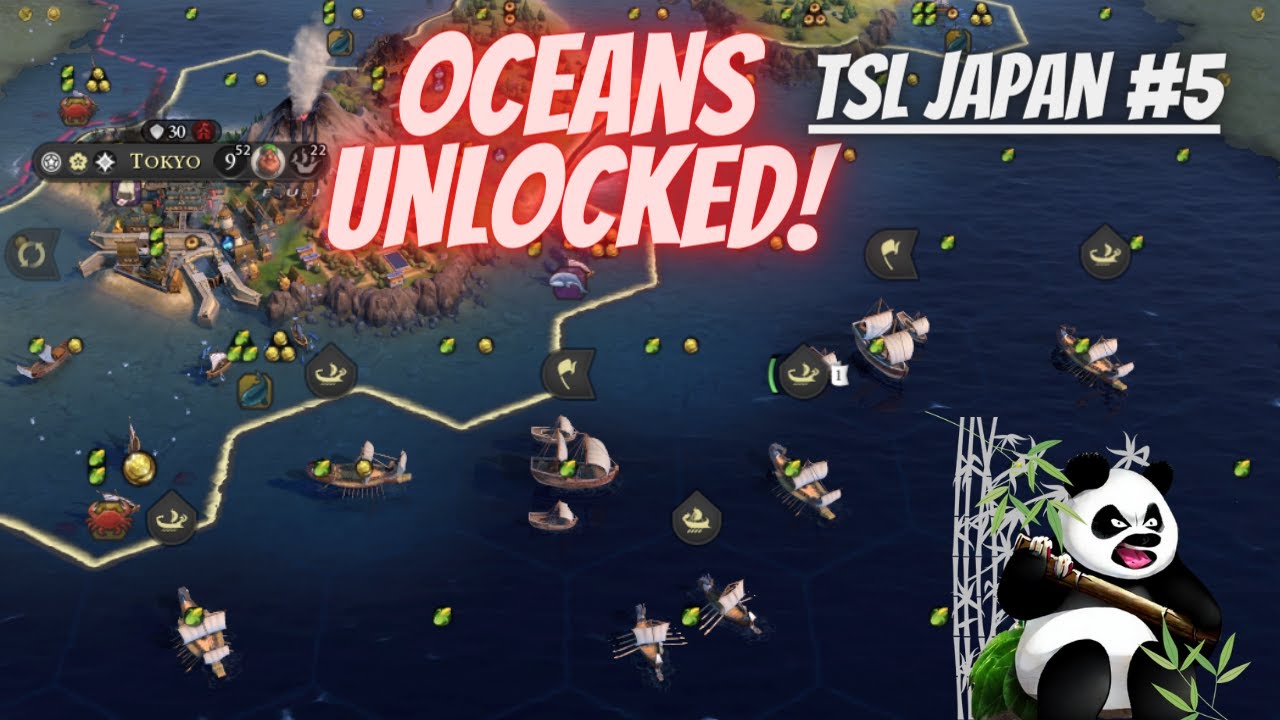 Settling the Pacific as Japan! Tokugawa 26 Civilization TSL Earth Huge ...