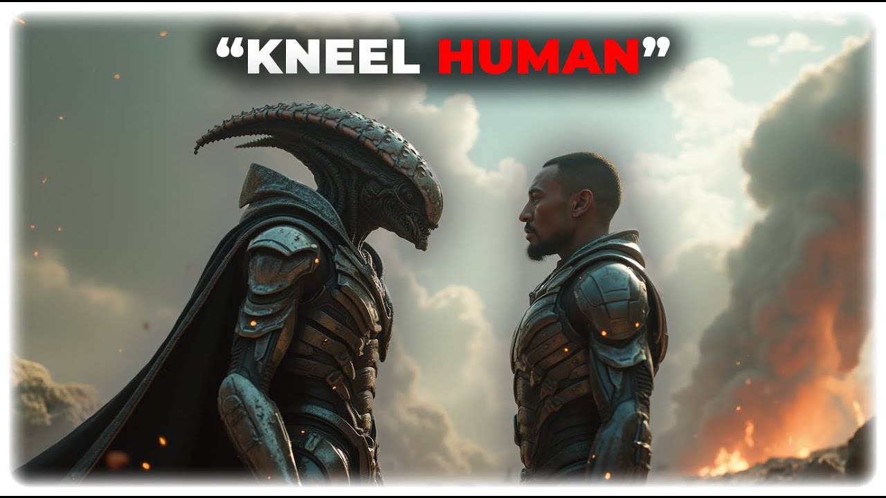 Alien General Said “Humans will kneel.” He replied, “You’ll Kneel ...