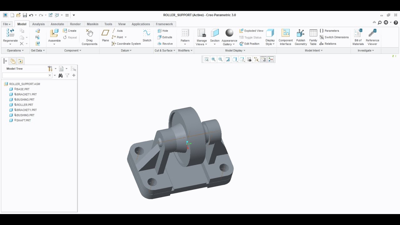Belt Roller Support Assembly - YouTube