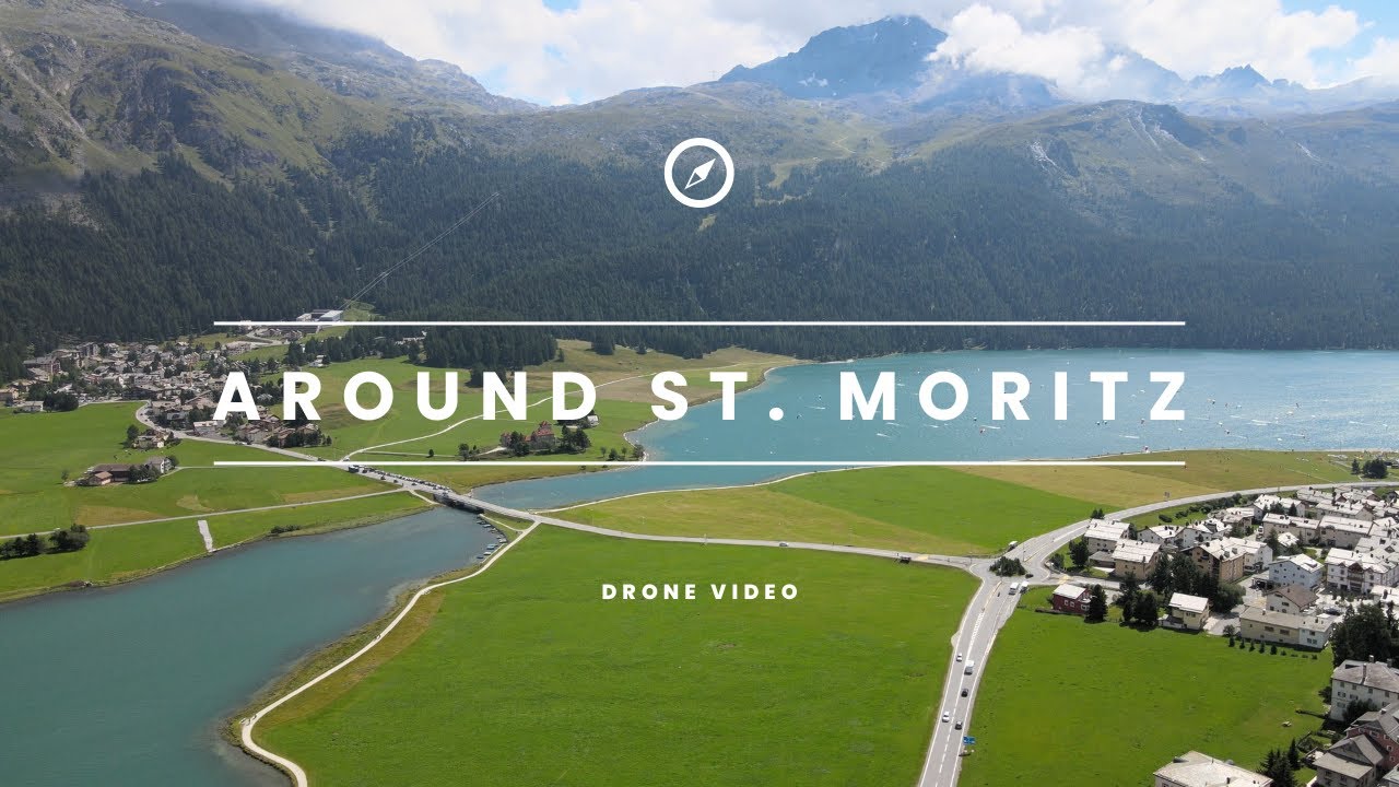 DRONE ST MORITZ SUMMER - YouTube