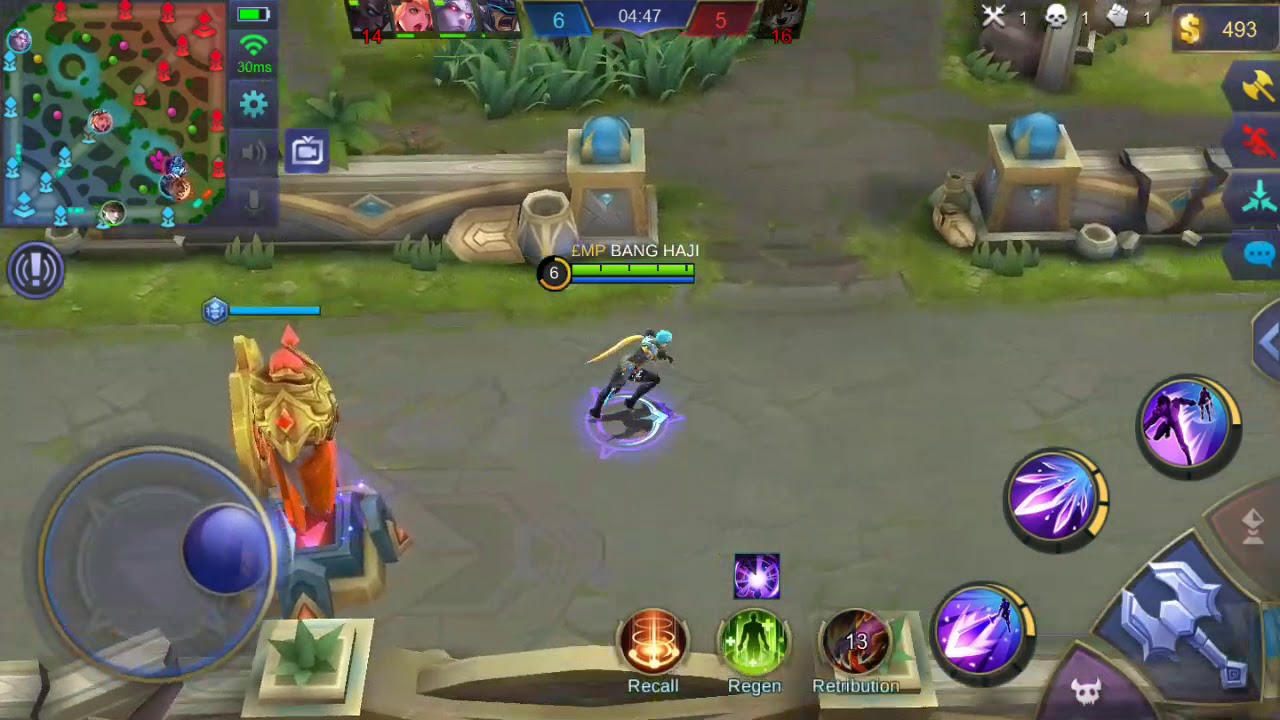 REVIEW TEST GAMING SAMSUNG GALAXY J7 PRO MOBILE LEGEND MODE HIGH - YouTube