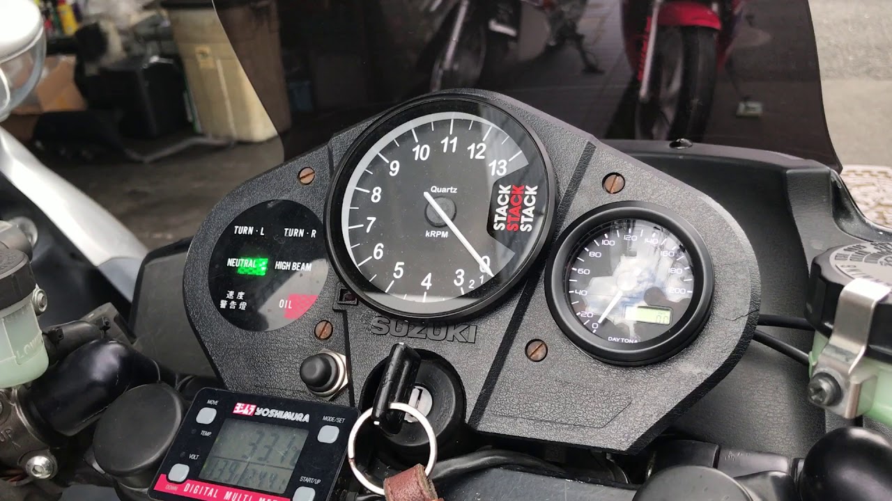 STACK ST200 タコメーター - YouTube