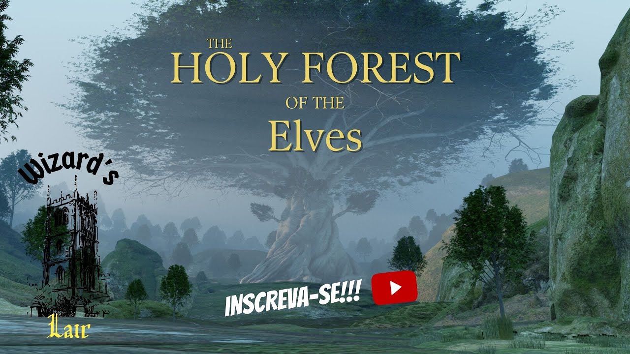 The Holy Forest Elves - River Sound + Sound of Nature + wind chime ...