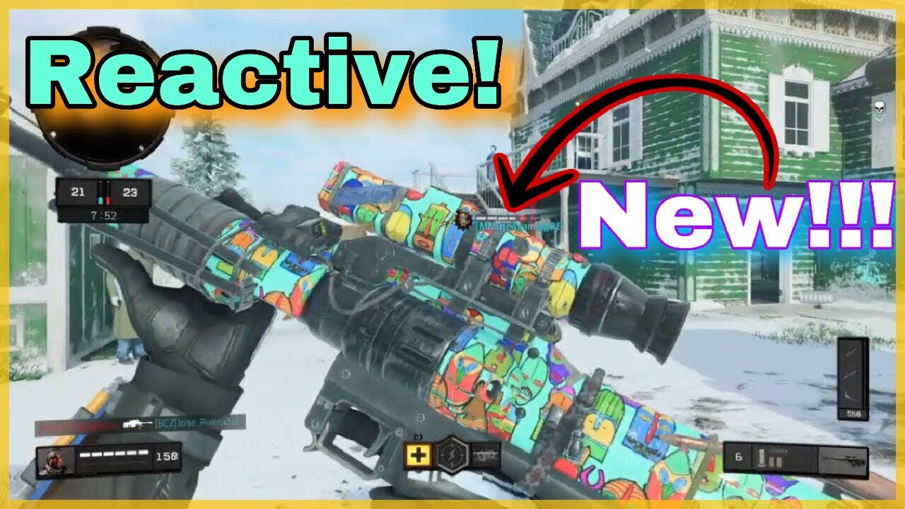 Koshka "Reactive Camo" Gameplay - Bo4 - YouTube