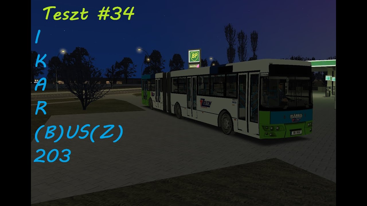 OMSI 2 TESZT #34 - IKARBUS 206 - YouTube