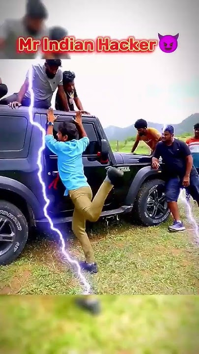 Other youtuber Thar delivery vs MR INDIAN HACKER😈 Thar delivery🥶 #shorts #viralshorts - YouTube