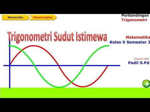 Sudut Istimewa dalam trigonometri - YouTube