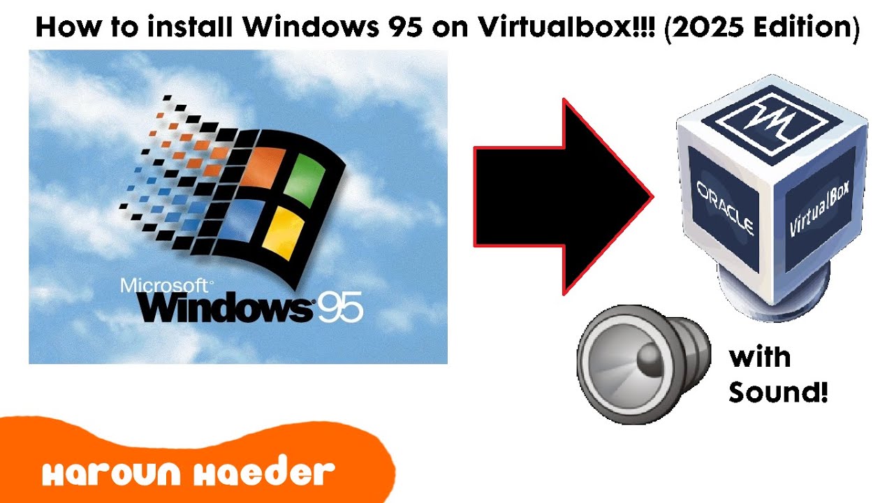 How to install Windows 95 on Virtualbox!!! (2025 Edition) - YouTube