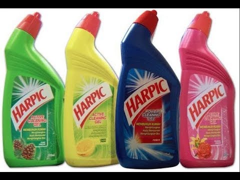 Monoblock toilet cleaner angle tilt neck bottle filling plugging ...