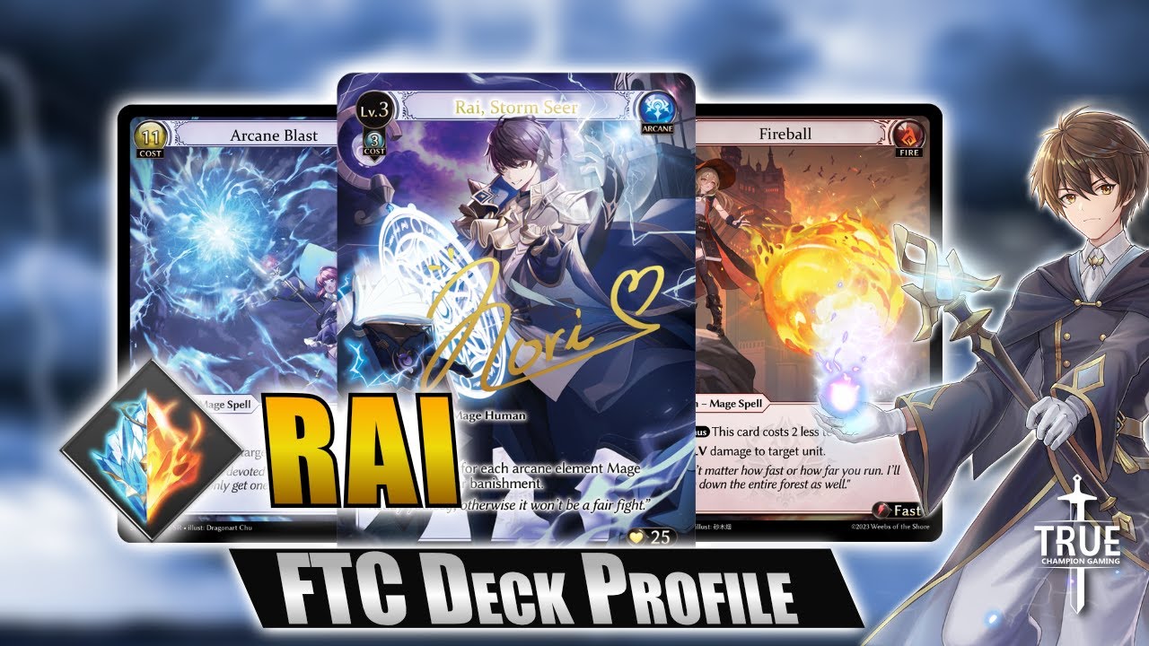 FTC Arcane Rai Deck List | Grand Archive TCG - YouTube