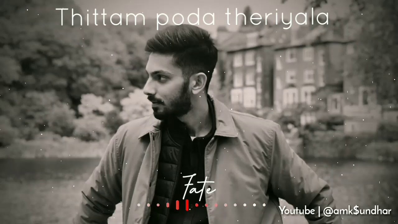Thittam poda theriyala 🙂 bgm video song WhatsApp status 💞 from Kolamavu ...