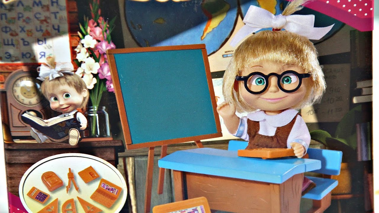 Masha and the Bear / Masza i Niedźwiedź - Simba - Masha School Fun ...