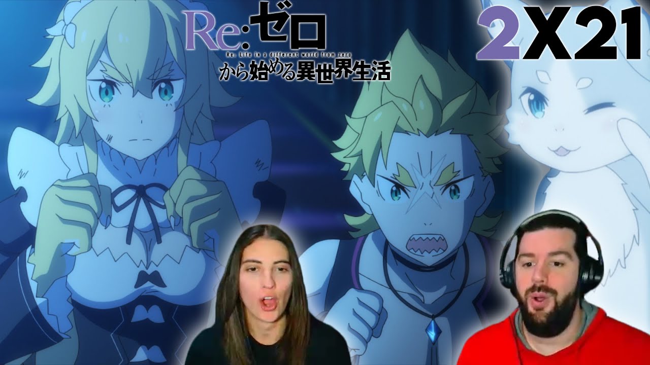 ¡EL REGRESO DE PACK! - REACCIÓN 2X21 RE:ZERO - YouTube