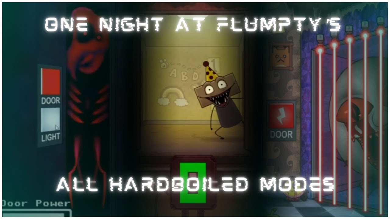 One Night at Flumpy's Series | All Hardboiled Modes - YouTube