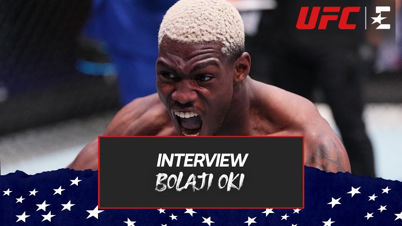 UFC | "MMA was voor mij liefde op het eerste gezicht" - Bolaji Oki ...