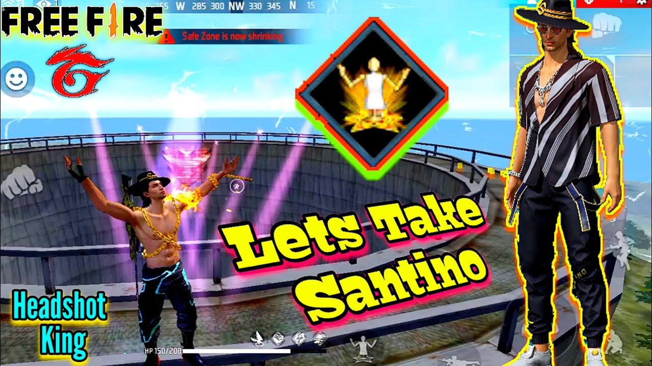 SANTINO The King_Secret Skills Discovered😳 Call It Hacker🙄Garena FF ...