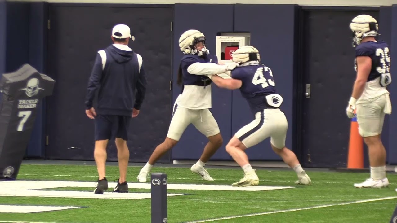 Scenes from Penn State football practice, Oct. 4, 2022 - YouTube