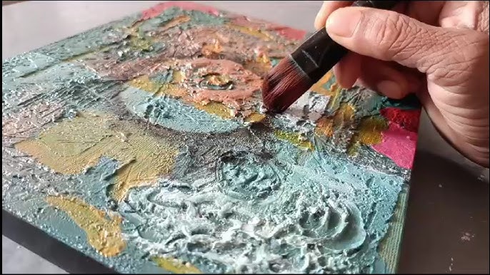 Acrylic Painting Techniques Texture