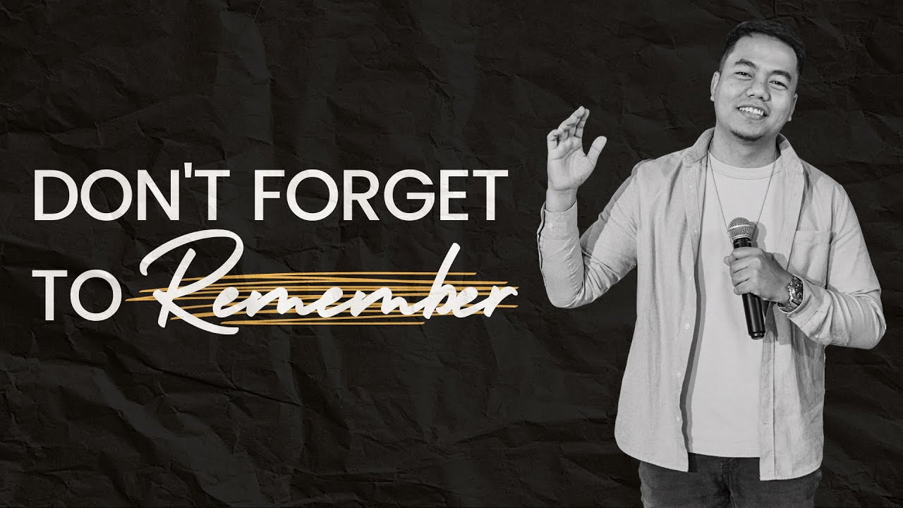 Don't Forget To Remember | Stephen Prado - YouTube