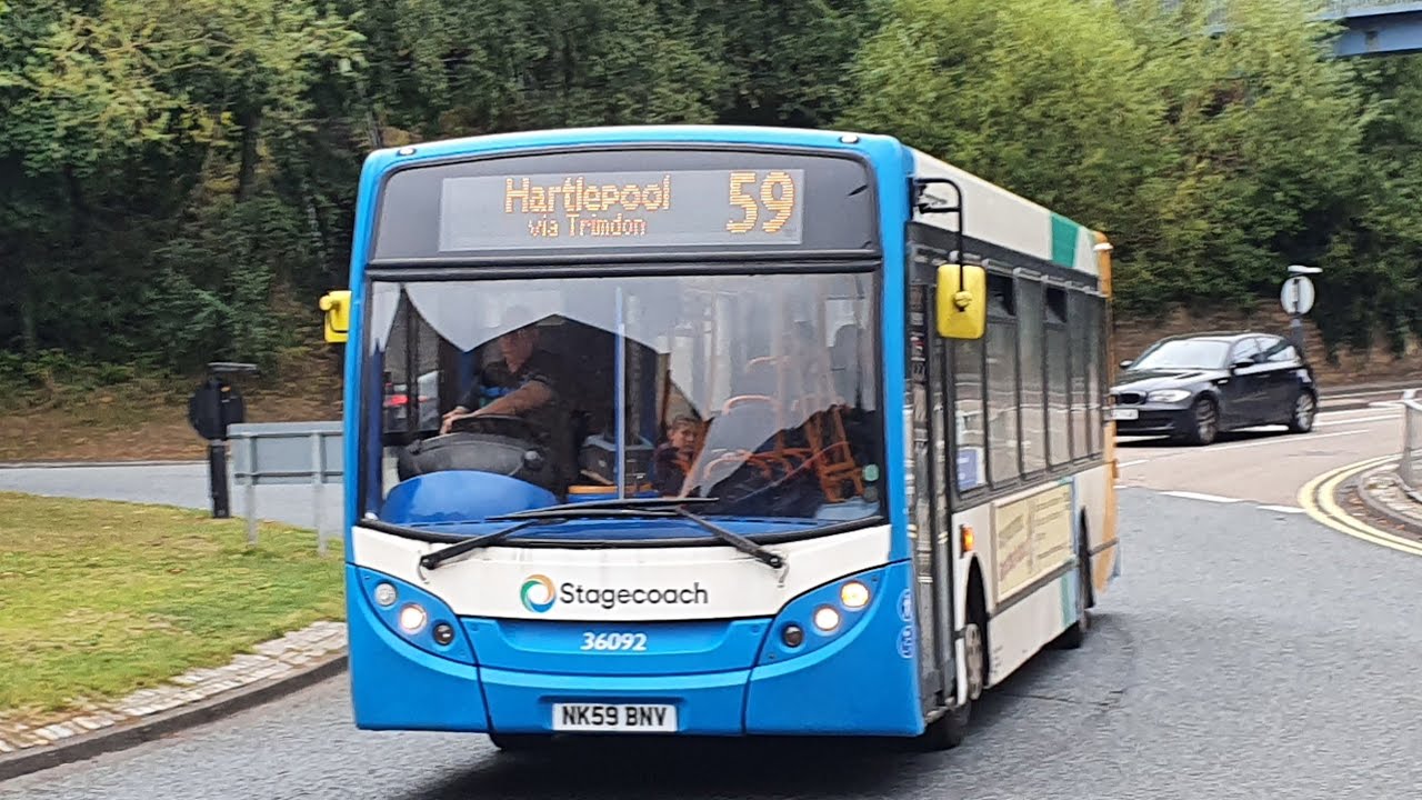 Route 59 | NK59BNV/36092 - Stagecoach North East: Dennis Dart SLF 4/ADL ...
