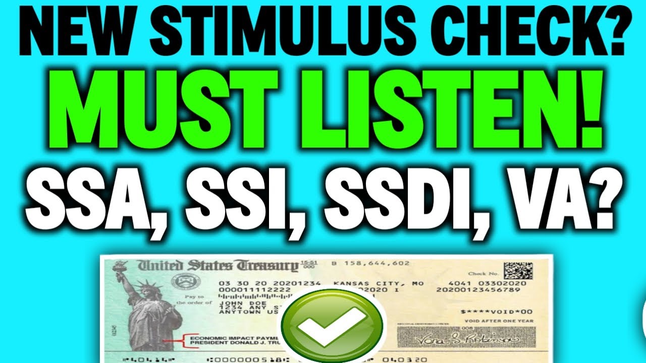 NEW STIMULUS CHECK ANNOUNCEMENT FROM TRUMP? | LISTEN TO WHAT HE SAID ...