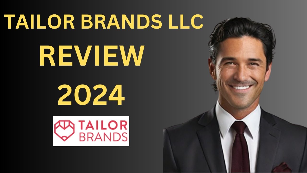 Tailor Brands LLC Review 2024 - YouTube
