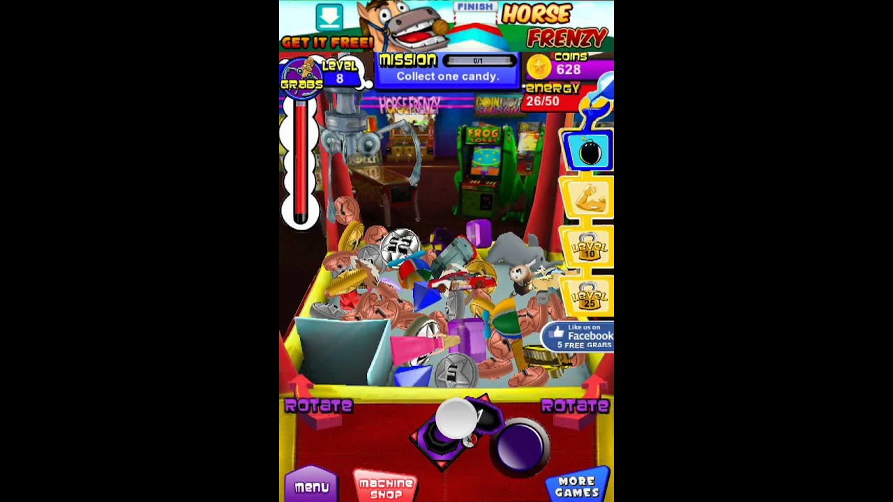 Prize Claw game ipod iphone ipad - YouTube