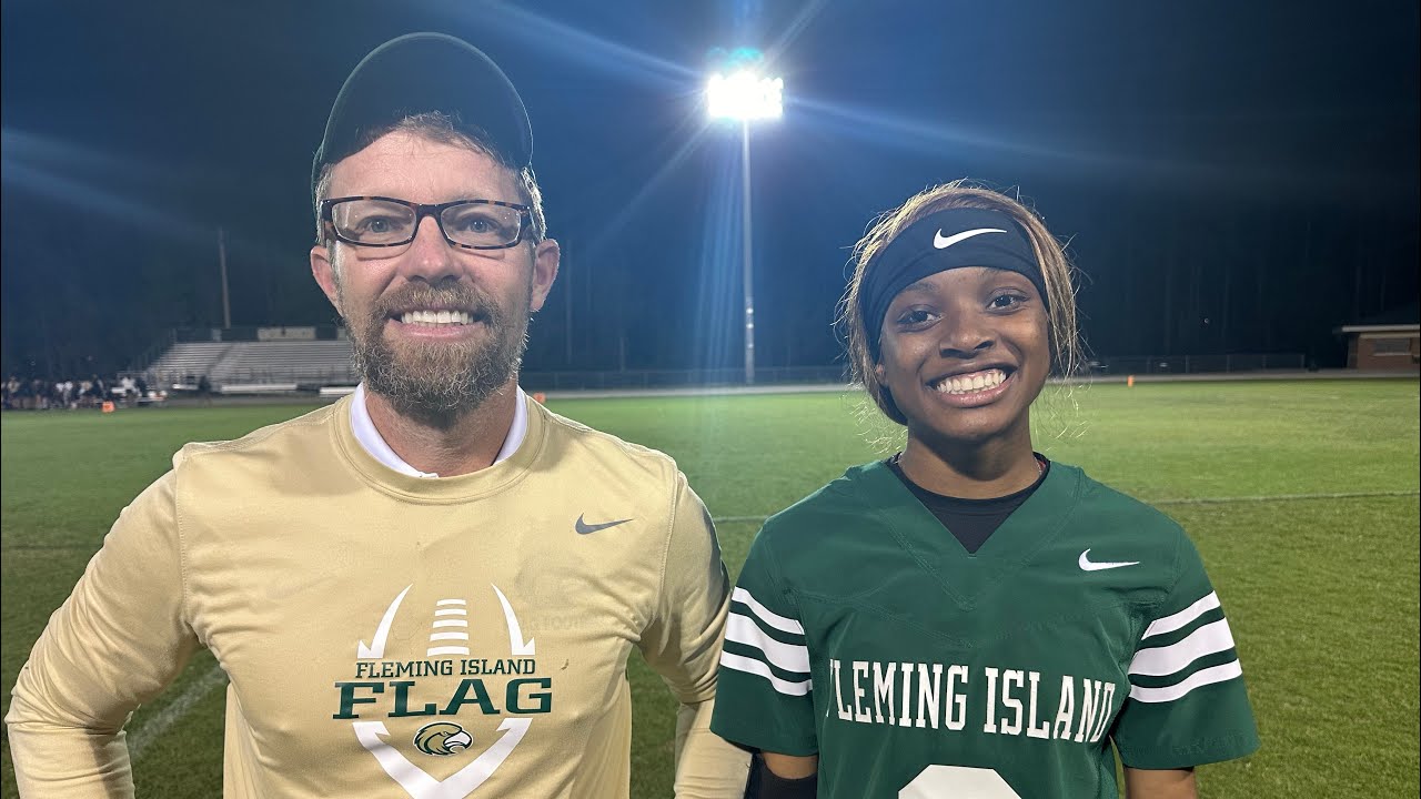 Flag Football 5⭐️ London Jenkins and Fleming Island Head Coach Clint ...