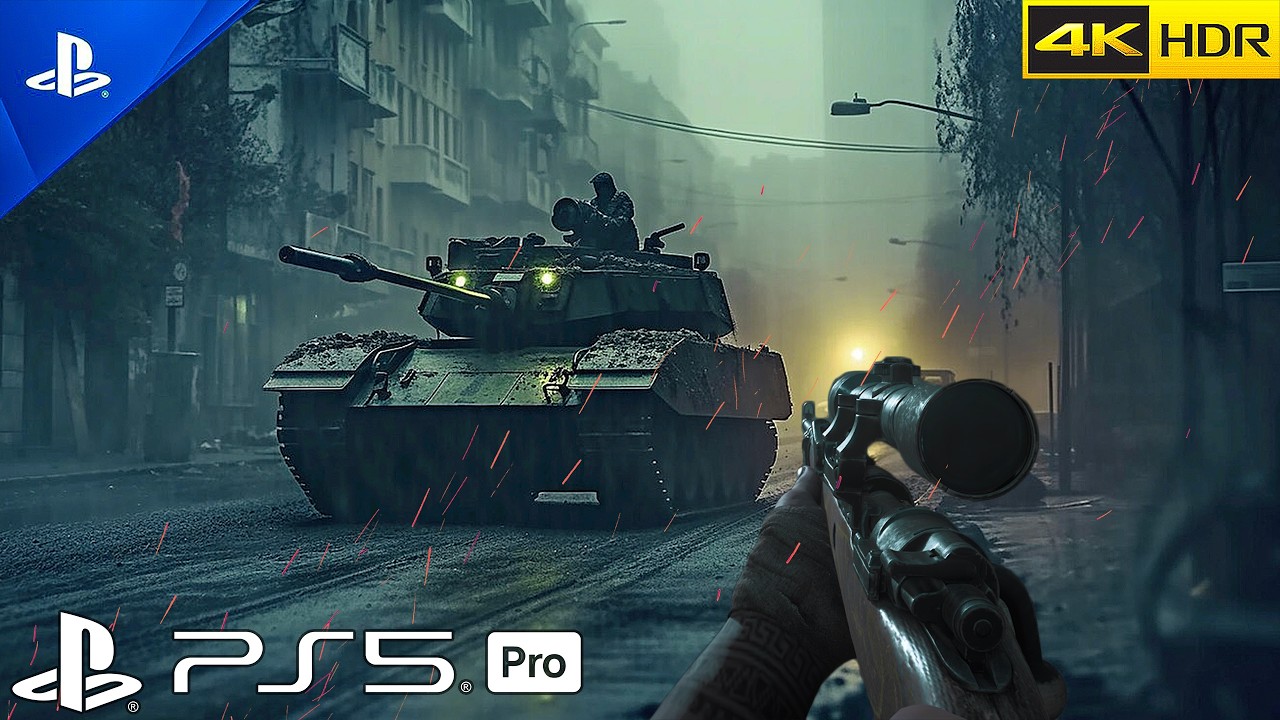 (PS5 PRO) 745TH TANK BATTALION 1945 | Realistic ULTRA Graphics Gameplay ...