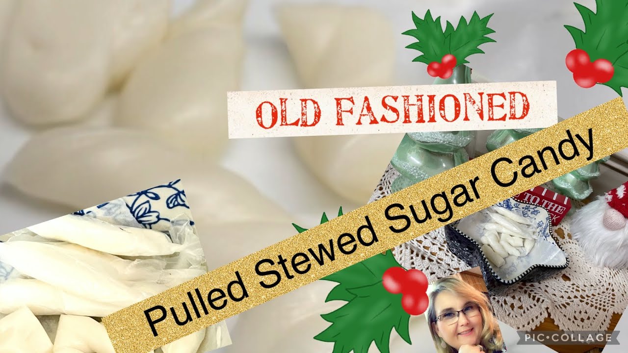 Old Fashioned Stewed Sugar Pulled (Vinegar) Candy - YouTube