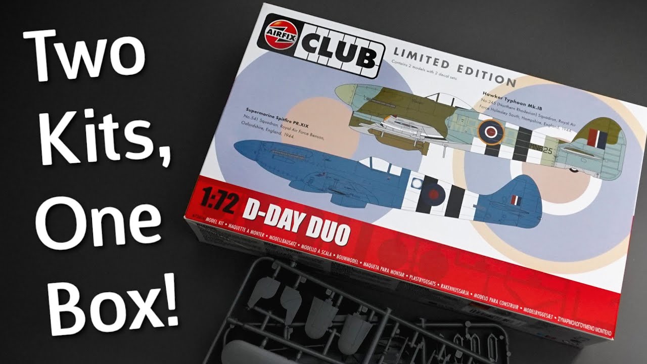 Better value? Limited Edition Airfix Club Typhoon & Spitfire Model Kit ...