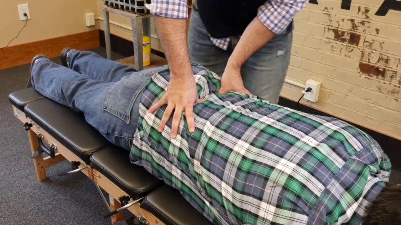 *SHARP Mid Back Pain* Relief with Full Chiropractic Adjustment by Dr ...